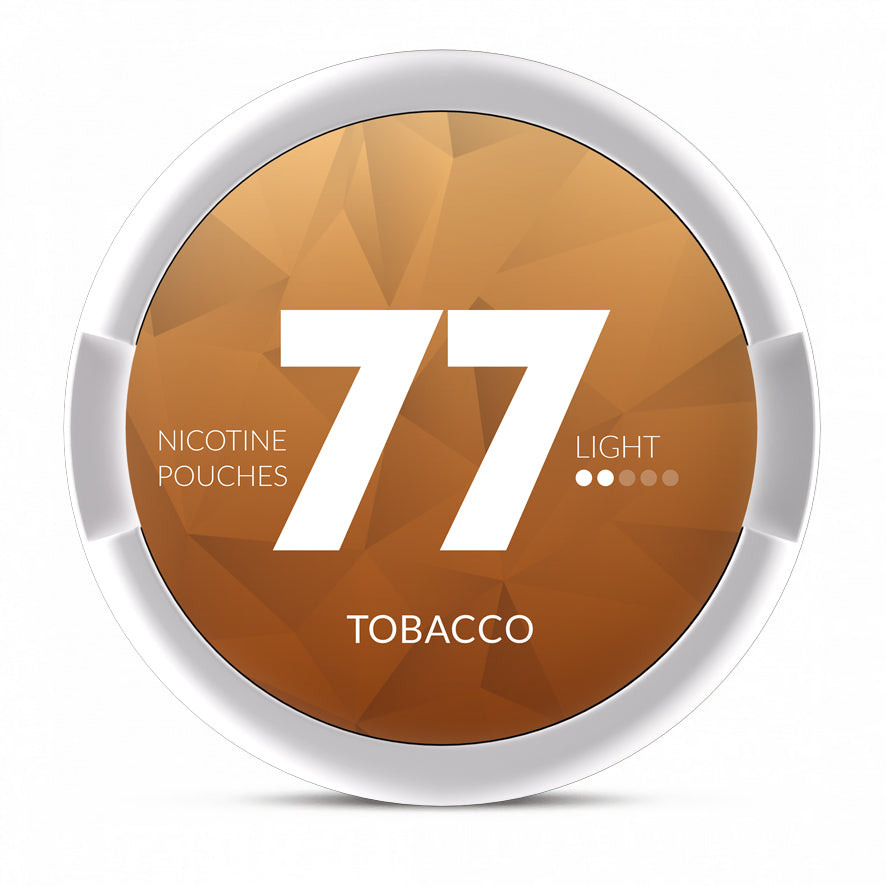 77 Tobacco Light | 77 Nicotine Pouches | Pouch World