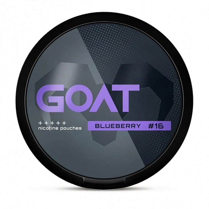 GOAT Blueberry #16 Pouches | Nicotine Pouches | Pouch World