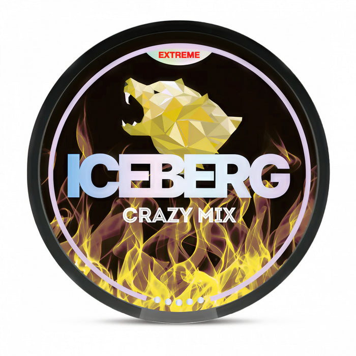 Iceberg Crazy Mix Extreme Nicotine Pouches | Crazy Mix Nicotine Pouches ...