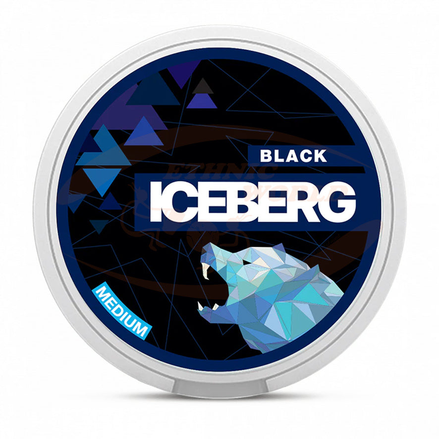 Iceberg Black Medium Nicotine Pouches | Tutti Frutti Nicotine Pouches ...