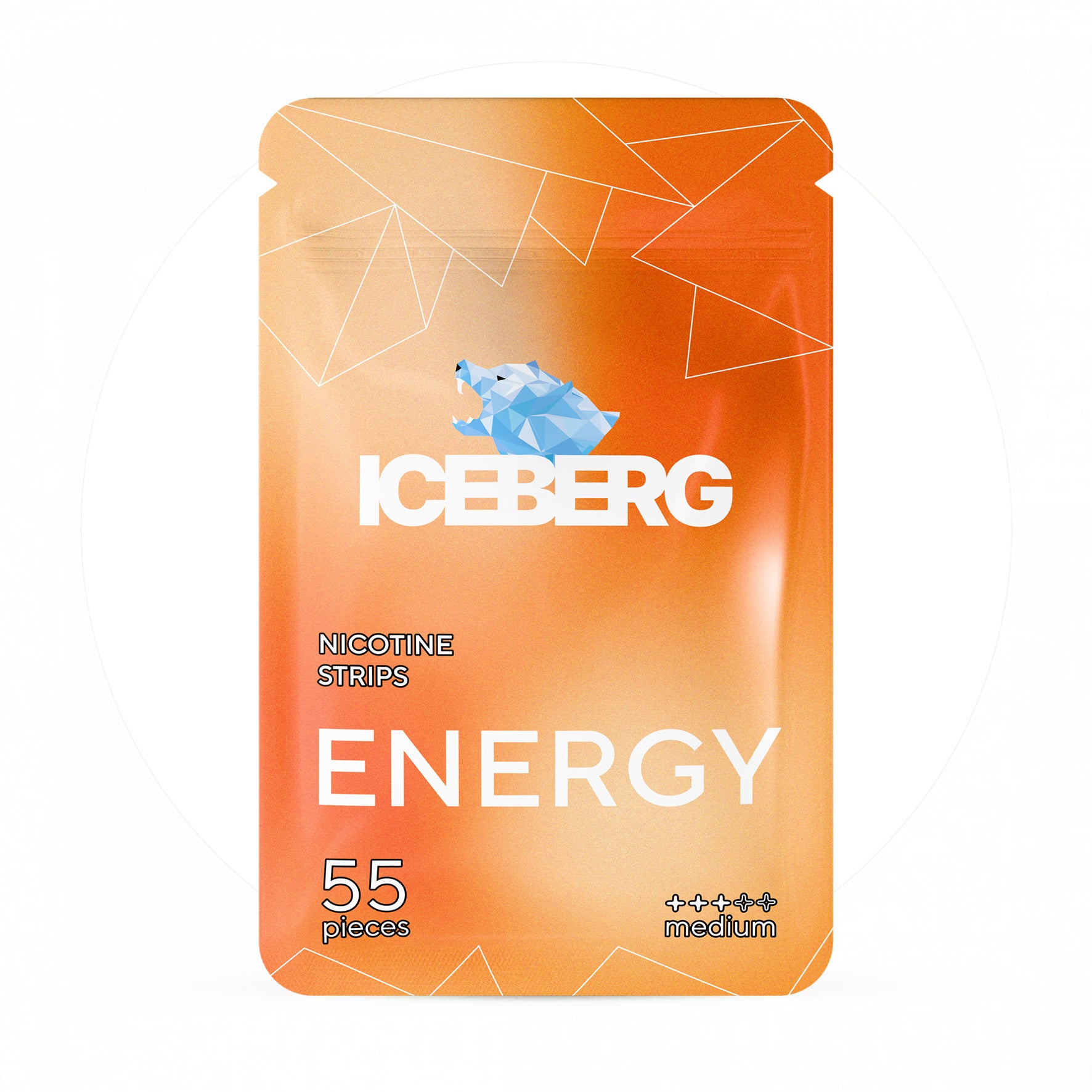 ICEBERG Energy Nicotine Strips | Strong Nicotine Strips | Pouch World