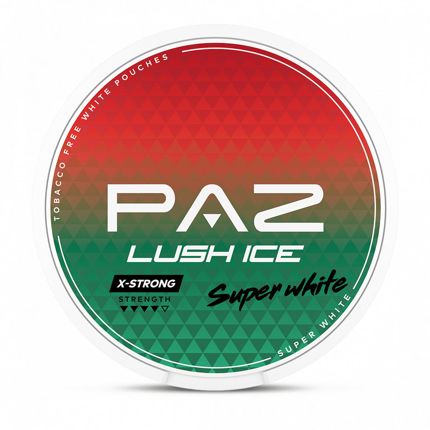 PAZ X-Strong Lush Ice Pouches | PAZ Nicotine Pouches | Pouch World
