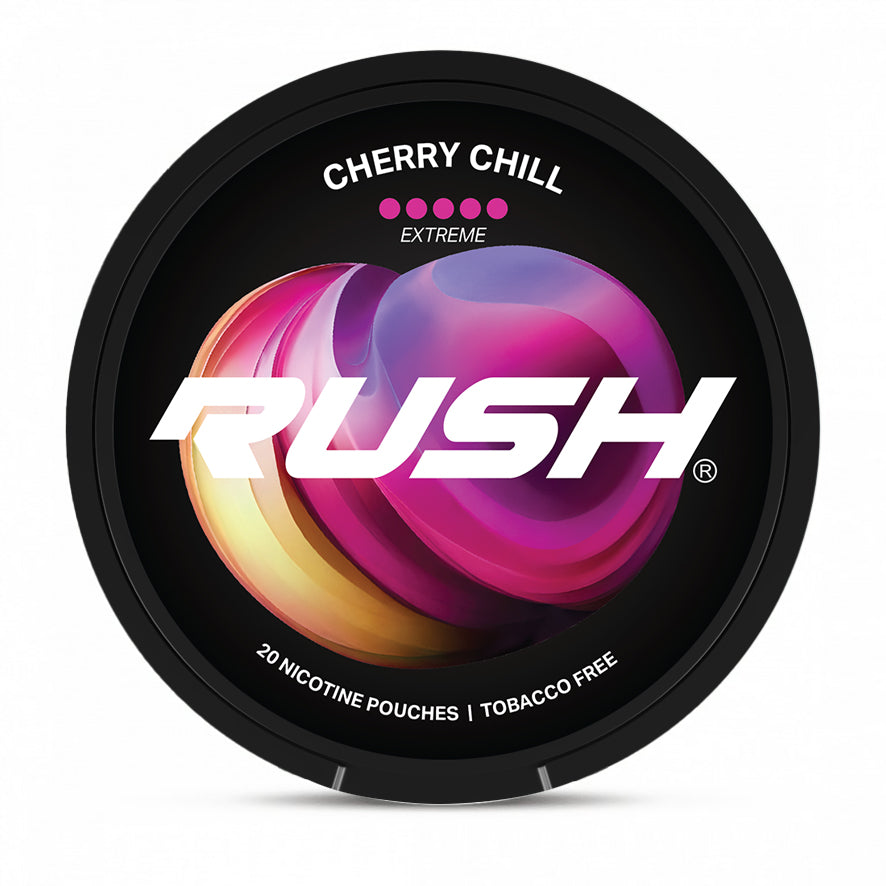 RUSH EXTREME Cherry Chill | RUSH Nicotine Pouches | Pouch World
